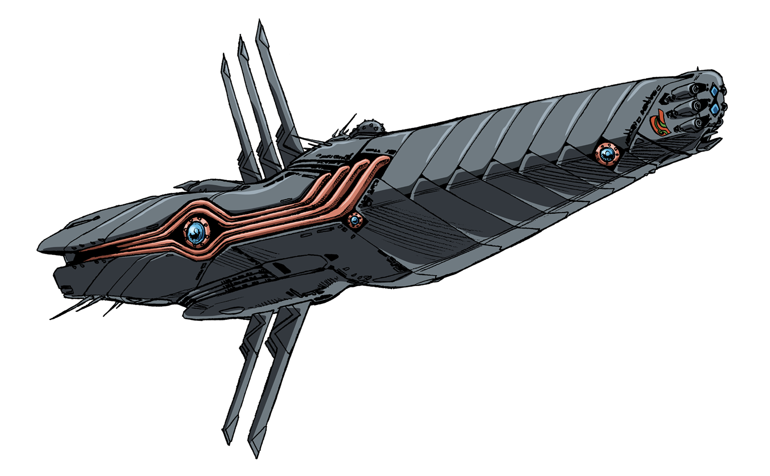Varauta High Speed Raiding Space Cruiser