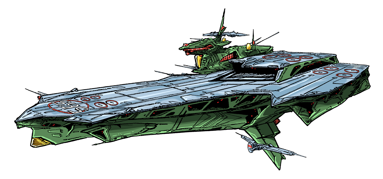 Uraga Class Escort Battle Carrier - Saratoga II (CV-565)